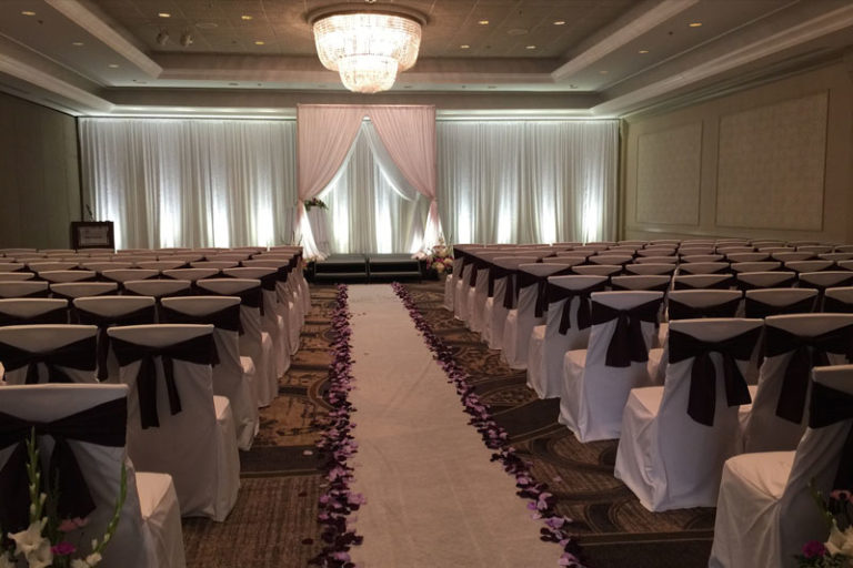Sitting Pretty Linens – Specialty Linens, Backdrops / Draping and More!